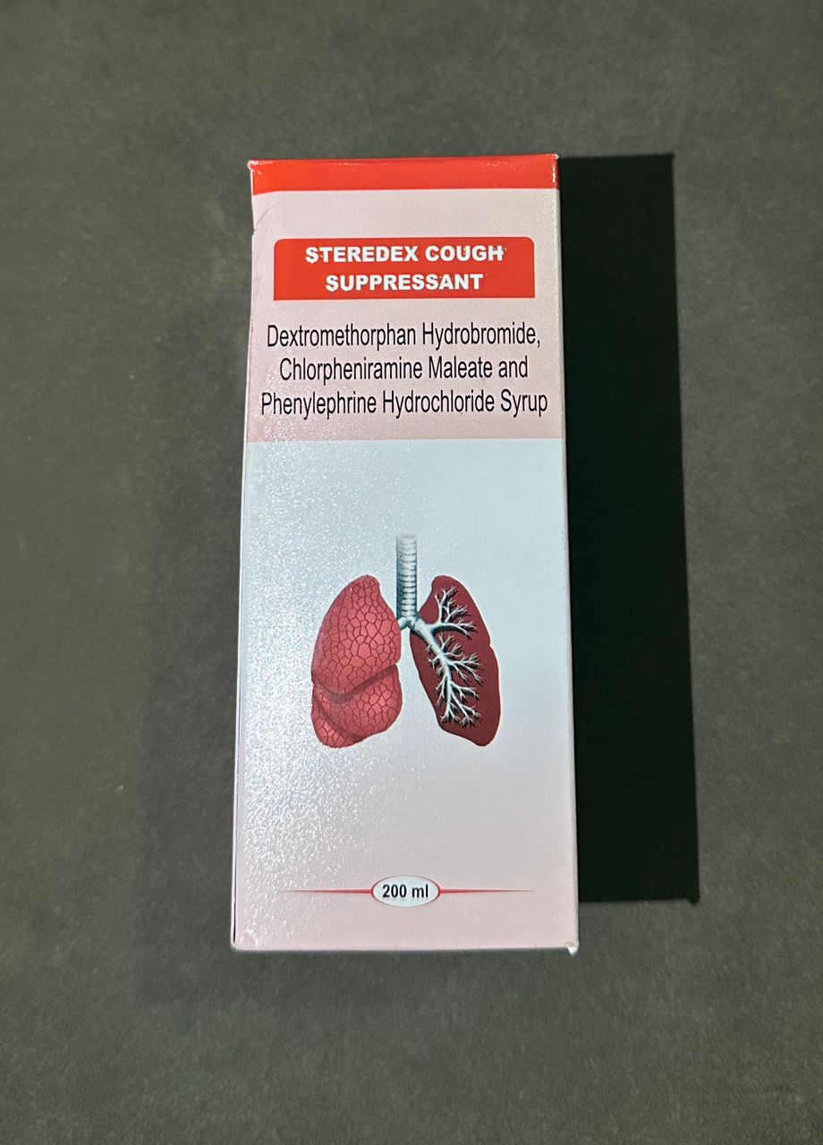 Steredex Cough Suppressant - Relieves Dry and Persistent Coughs